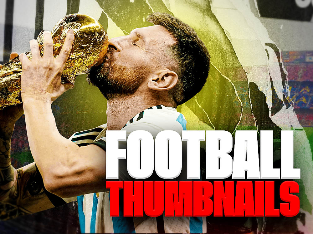 A high-quality Football Thumbnails | Upwork