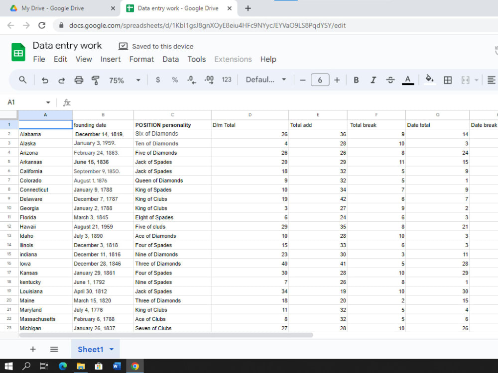 Real and usable data that you can work on. | Upwork