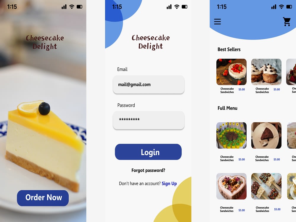 An aesthetically pleasing ui ux for mobile and website | Upwork