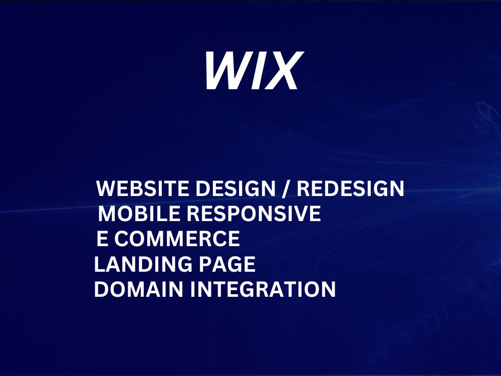 A professionally created wix website design and wix e commerce | Upwork