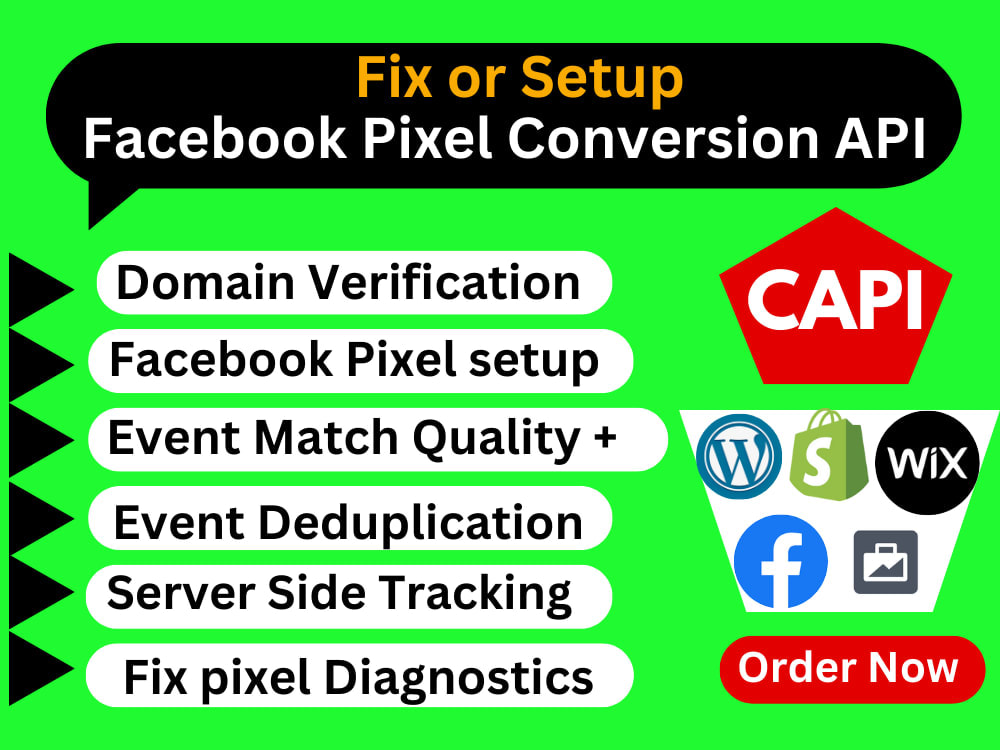Setup or fix facebook pixel conversion API, Migration to GA4 by GTM | Upwork