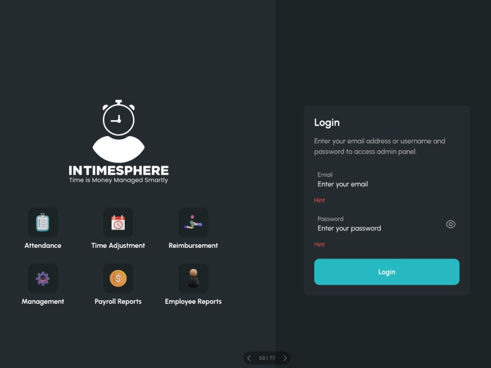 A spectacular responsive Employee Management System | Upwork