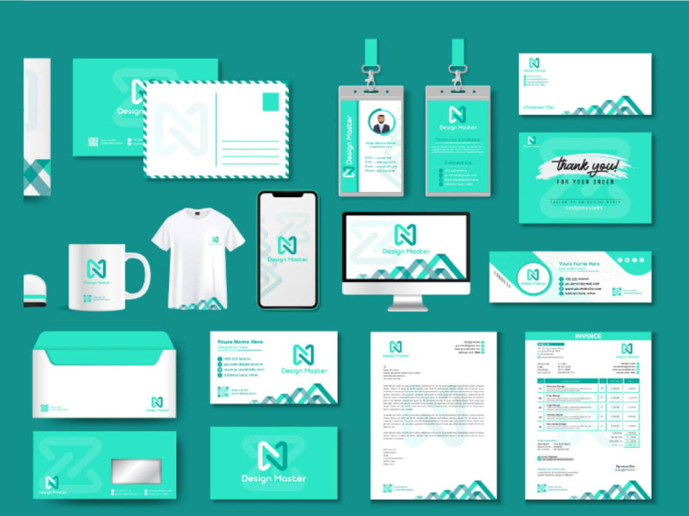 Modern and Brand Identity, Brand Style Guide and Complete Branding | Upwork