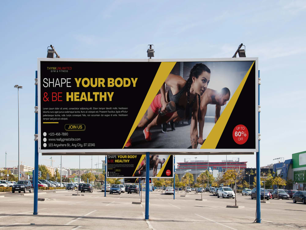 Billboard design, signage design, yard sign design and banner design ...