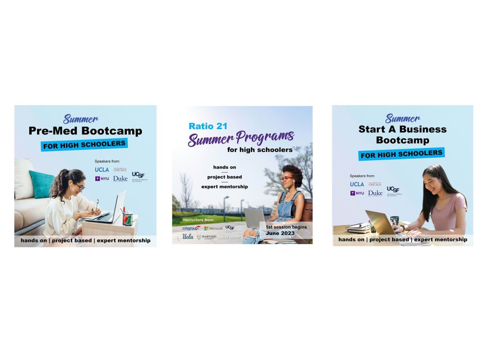 A set of eye-catching Instagram posts or ads! | Upwork