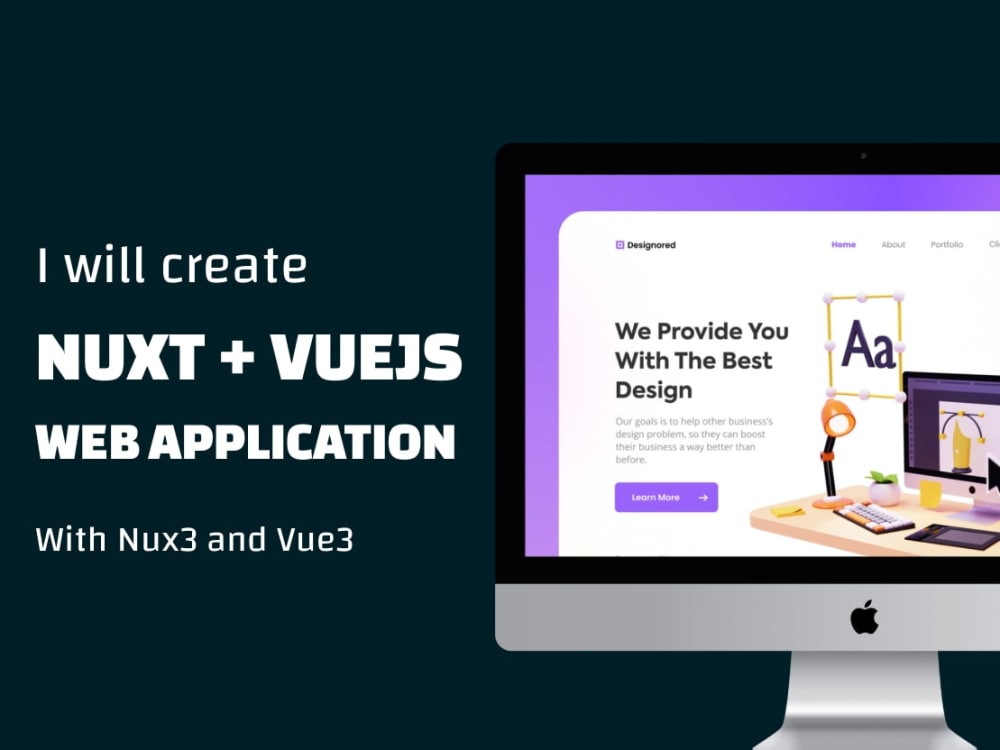 Nuxt3 Web App With Vue3 And Javascript Es6 Upwork 9701