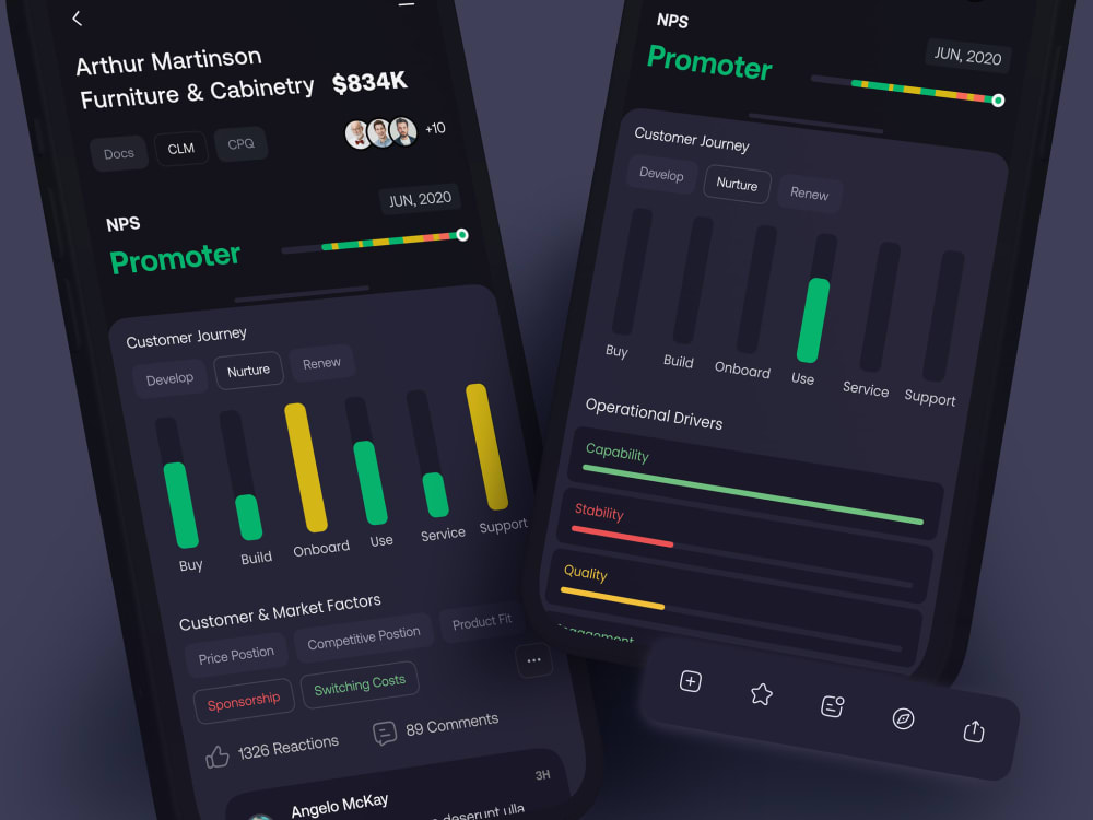 Mobile app UI/UX design in Figma | Upwork