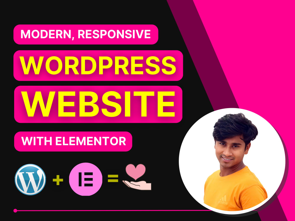 Elementor Pro expert to design a responsive WordPress Elementor website | Upwork