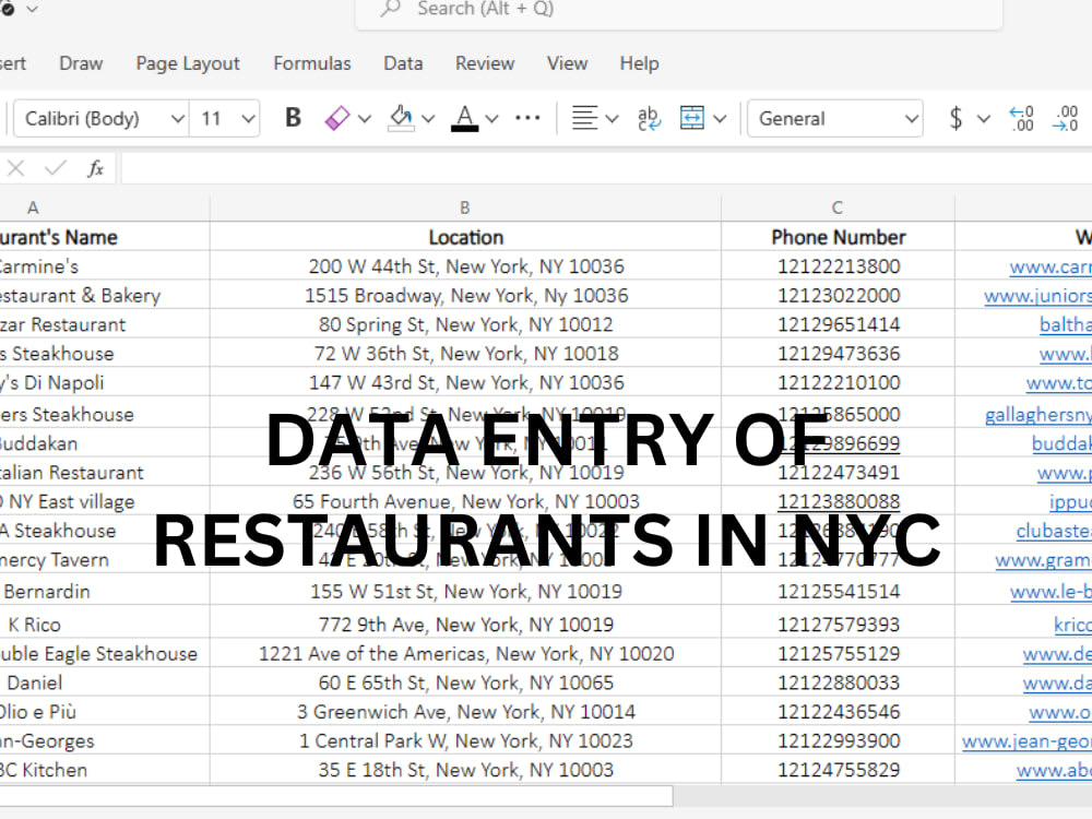 Faster and More Accurate Data Entry | Upwork