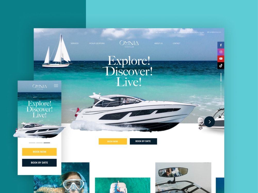 A fantastic prototype website/landing page/app proposition | Upwork