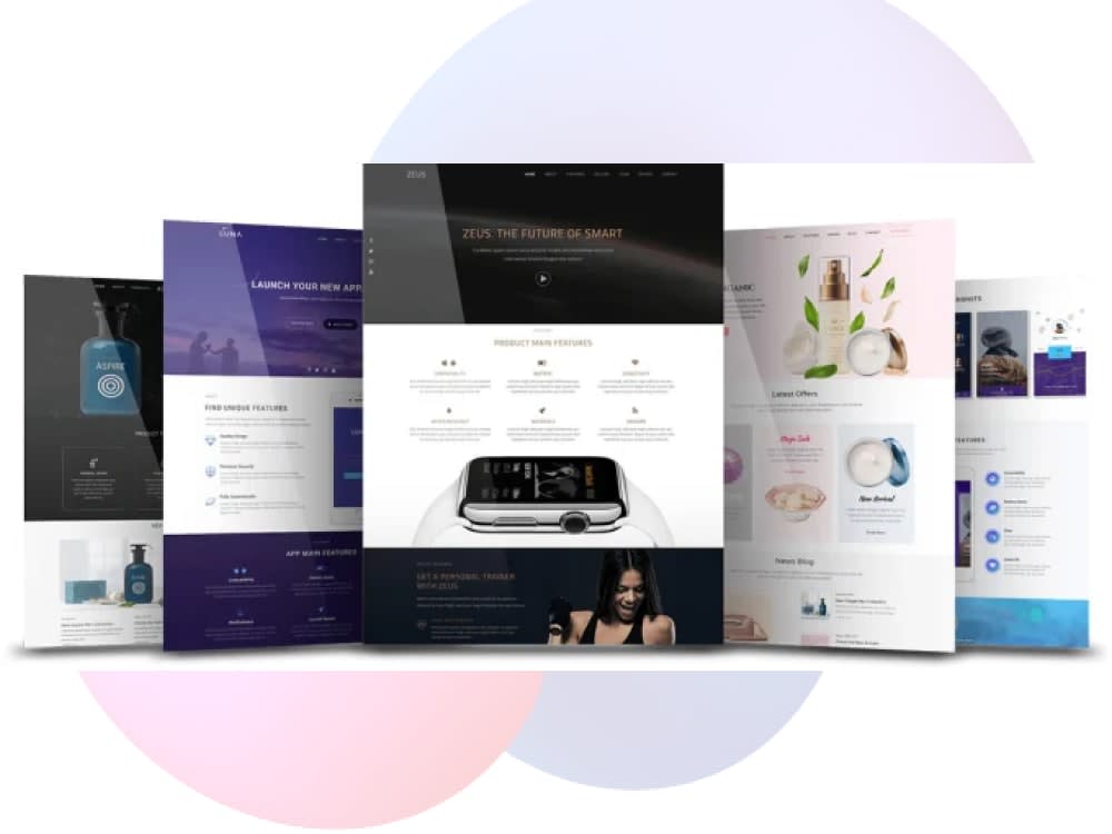 Visually Appealing and Responsive Website Design, Web UI/UX Design in Figma | Upwork