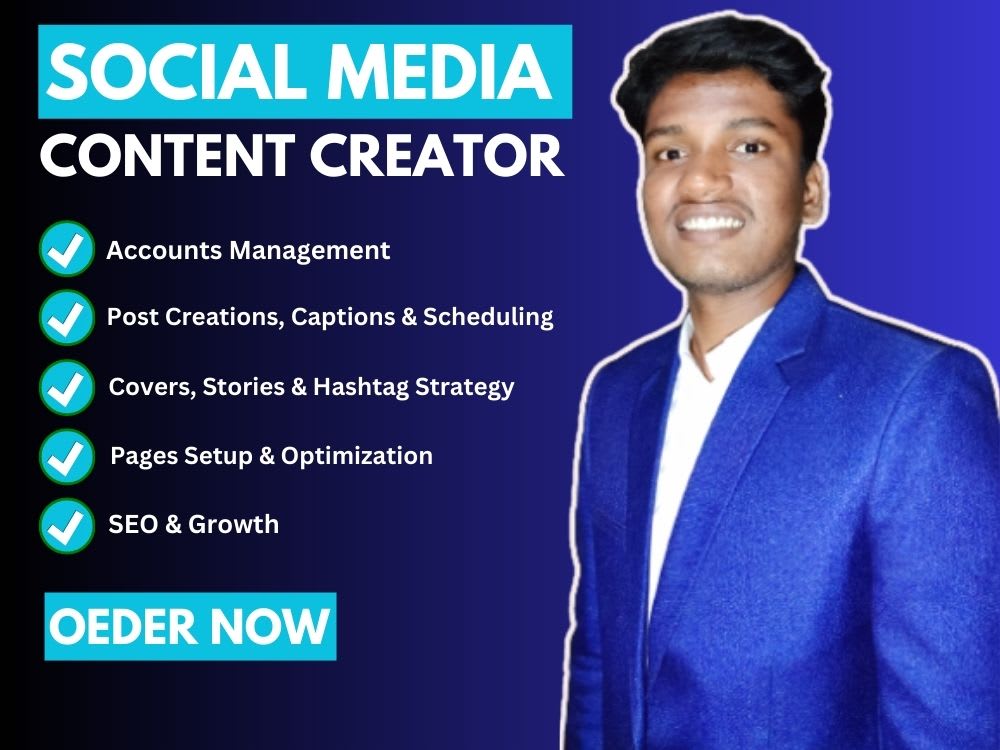 Your professional social media content creator | Upwork