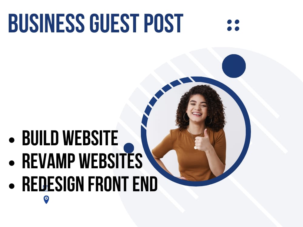 Word press website design and development for your business guest post blog | Upwork