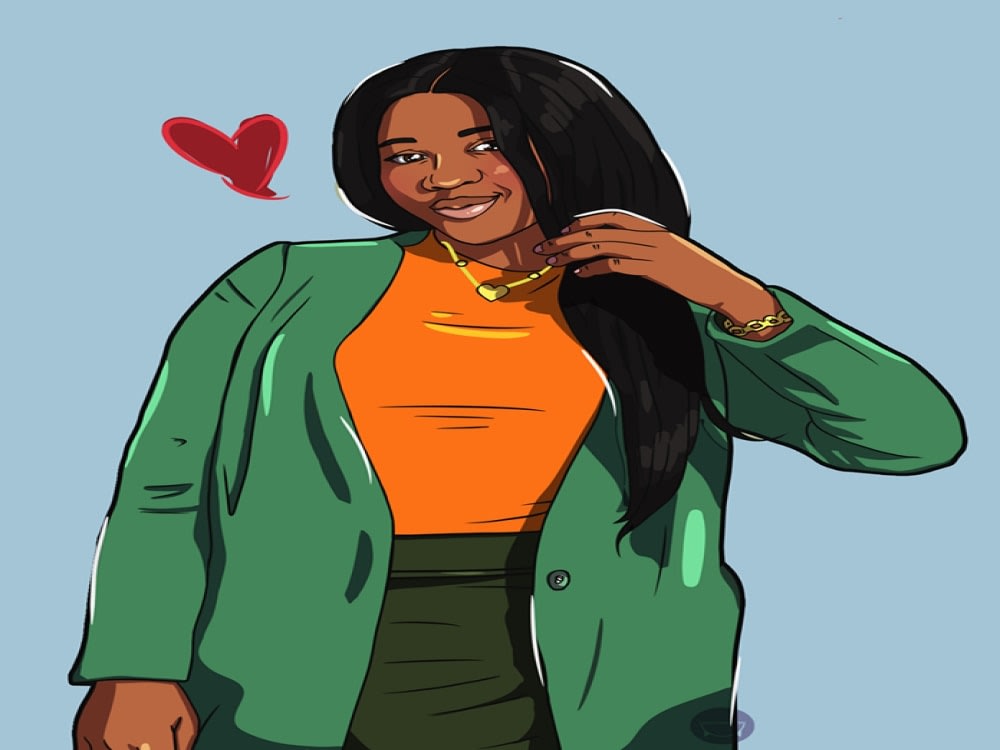 A digitalized self portrait | Upwork