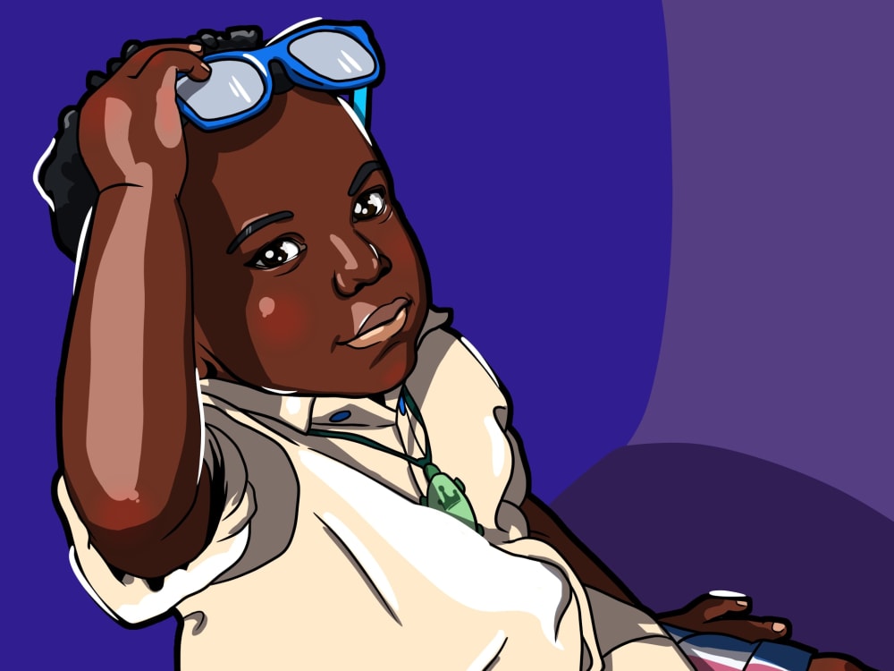 A digitalized self portrait | Upwork