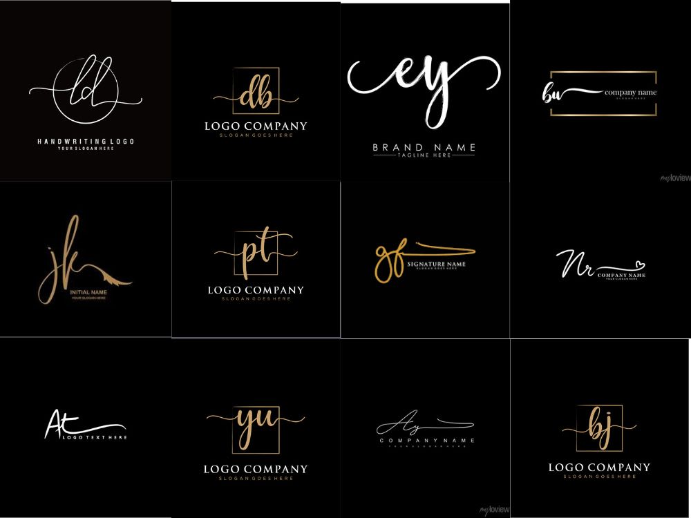 Handwriting, scripted, signature, cursive, handwriting logo | Upwork