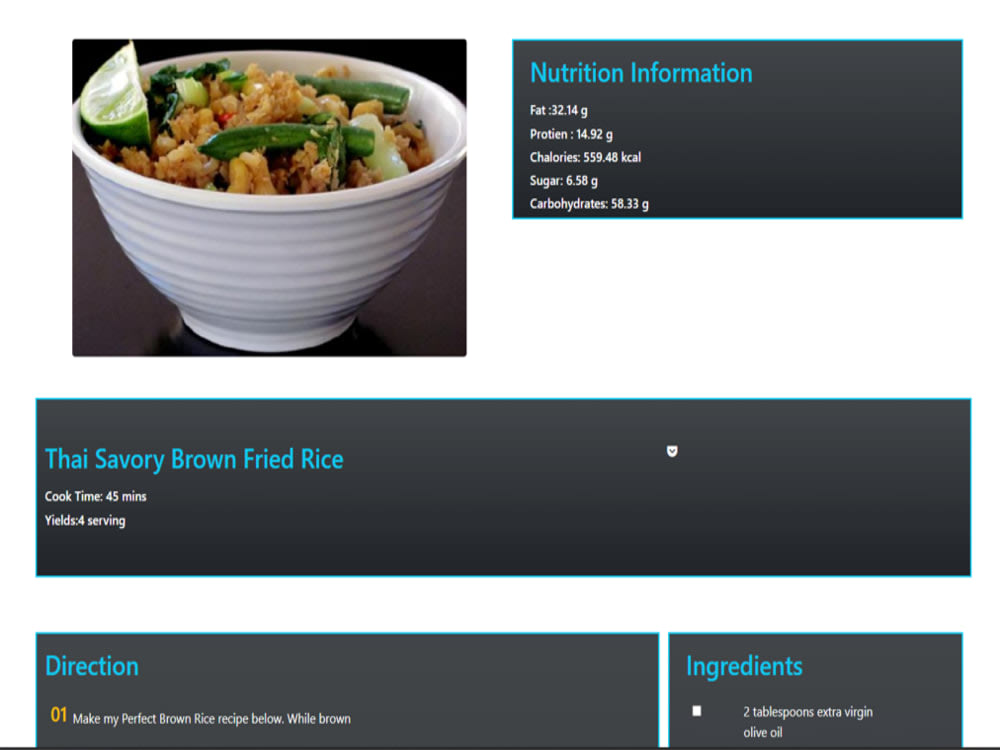 A High Quality Feature Rich Mern Stack Recipe Application Upwork