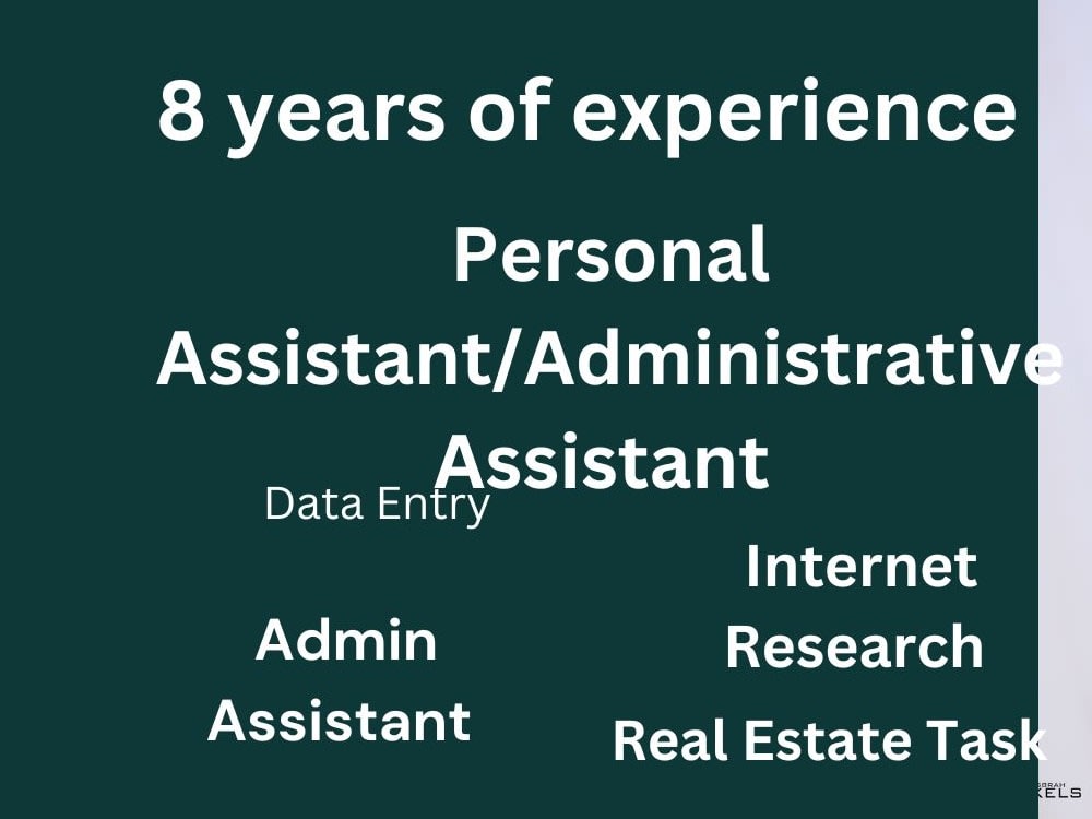Fantastic Personal Virtual Assistant/Admin support | Upwork