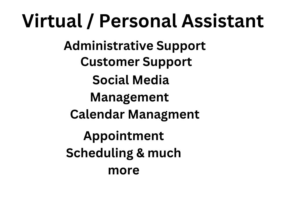 Fantastic Personal Virtual Assistant/Admin support | Upwork