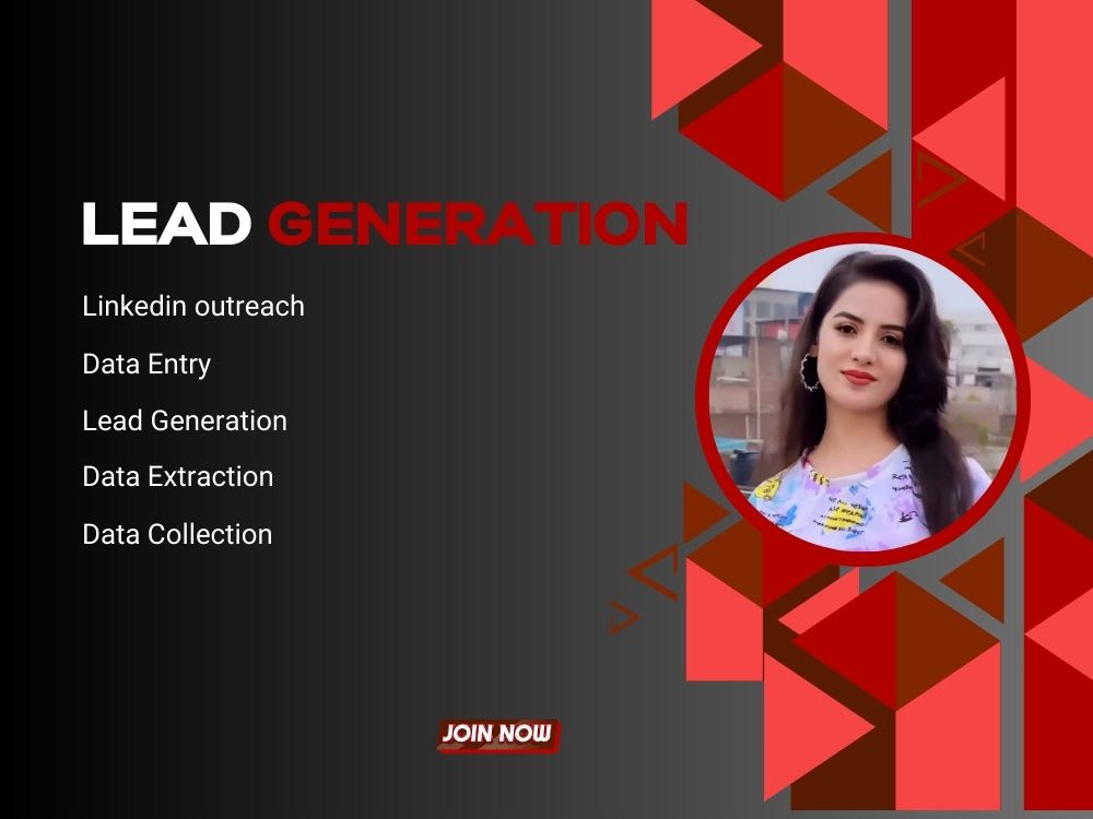 Lead generation, data entry, data extraction, and LinkedIn lead generation. | Upwork