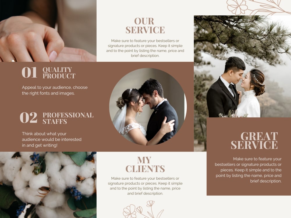 MInimalist Beige E-poster Design | Upwork