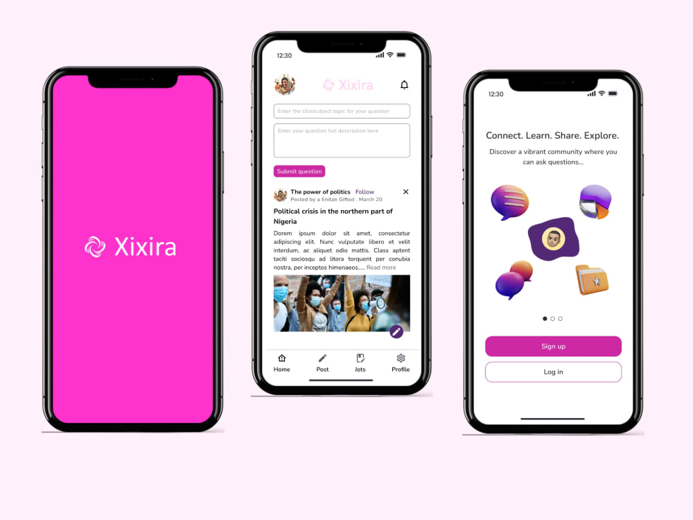 Uxui Design Of Mobile App Upwork