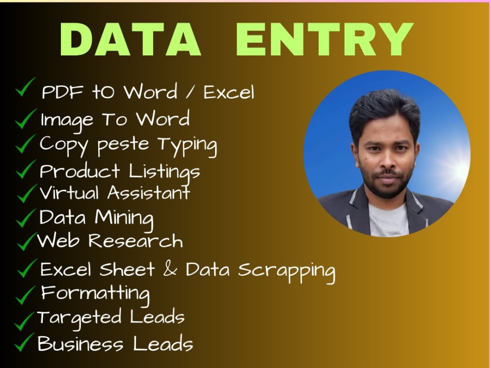 Data Entry Typing Copy Paste Typing Web Research And Data Mining Upwork