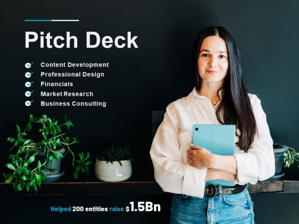 A highly professional pitch deck | Upwork
