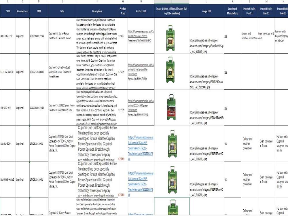 Amazon Product Listing Wizard | Upwork