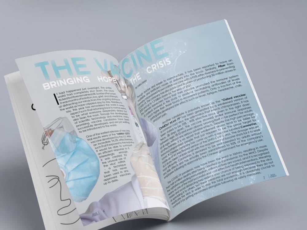A professional-looking magazine/book design | Upwork