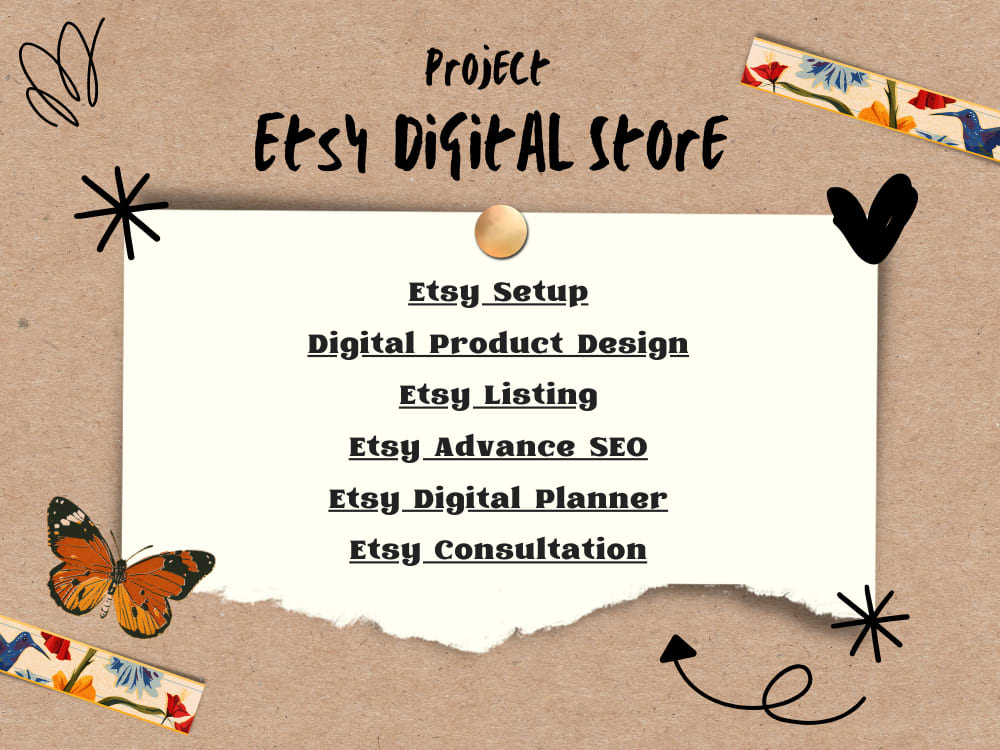 Get etsy digital product, etsy listing, etsy digital planner, etsy SEO ...