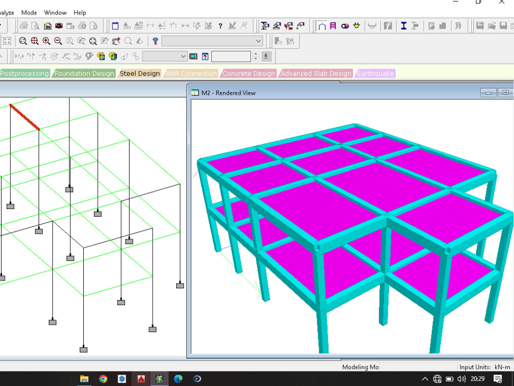 Complete structural analysis and design with detailed drawing's | Upwork