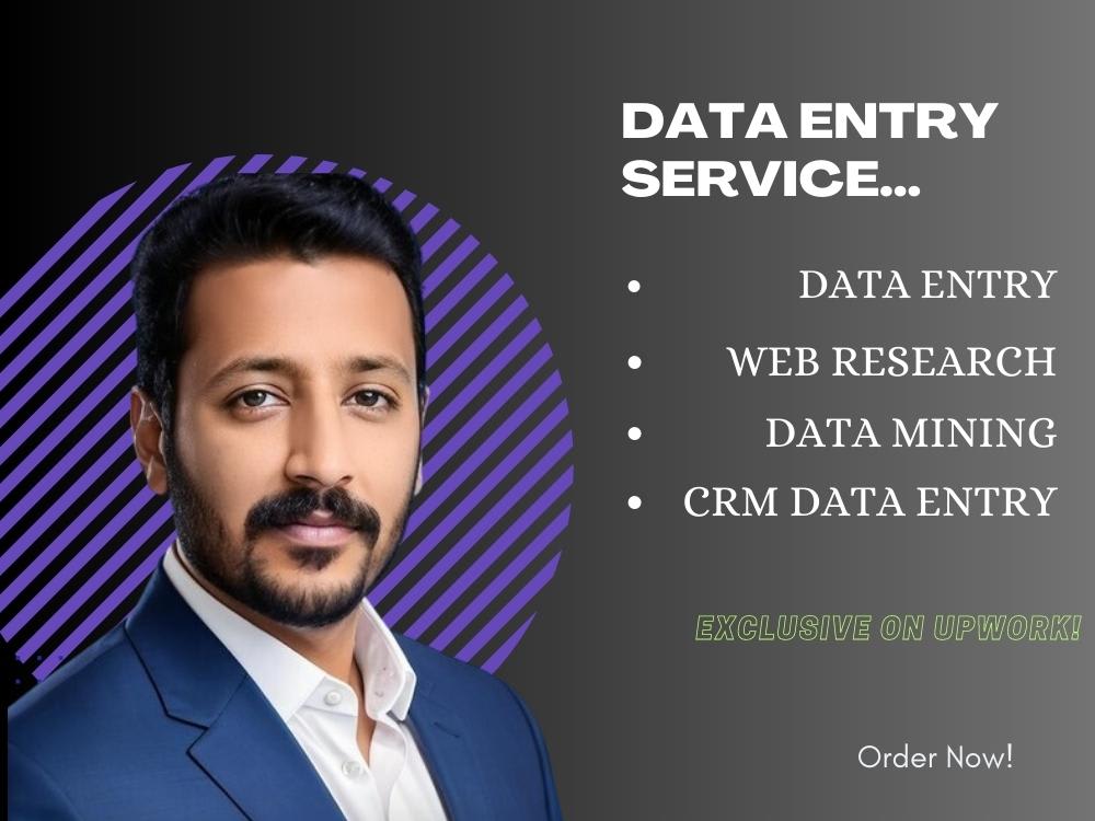 Data Entry, Web Scraping, Typing, Copy-Paste, and Web Research Services | Upwork