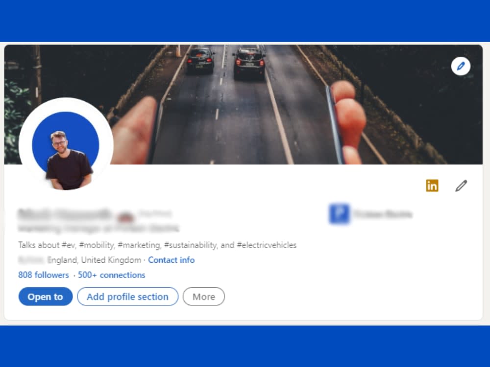 Tailored LinkedIn plan, a profile picture, header, bio and 3 months ...