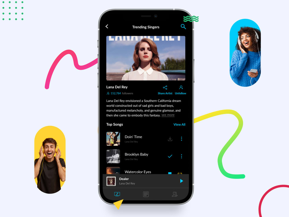Music Streaming App like Spotify | Upwork