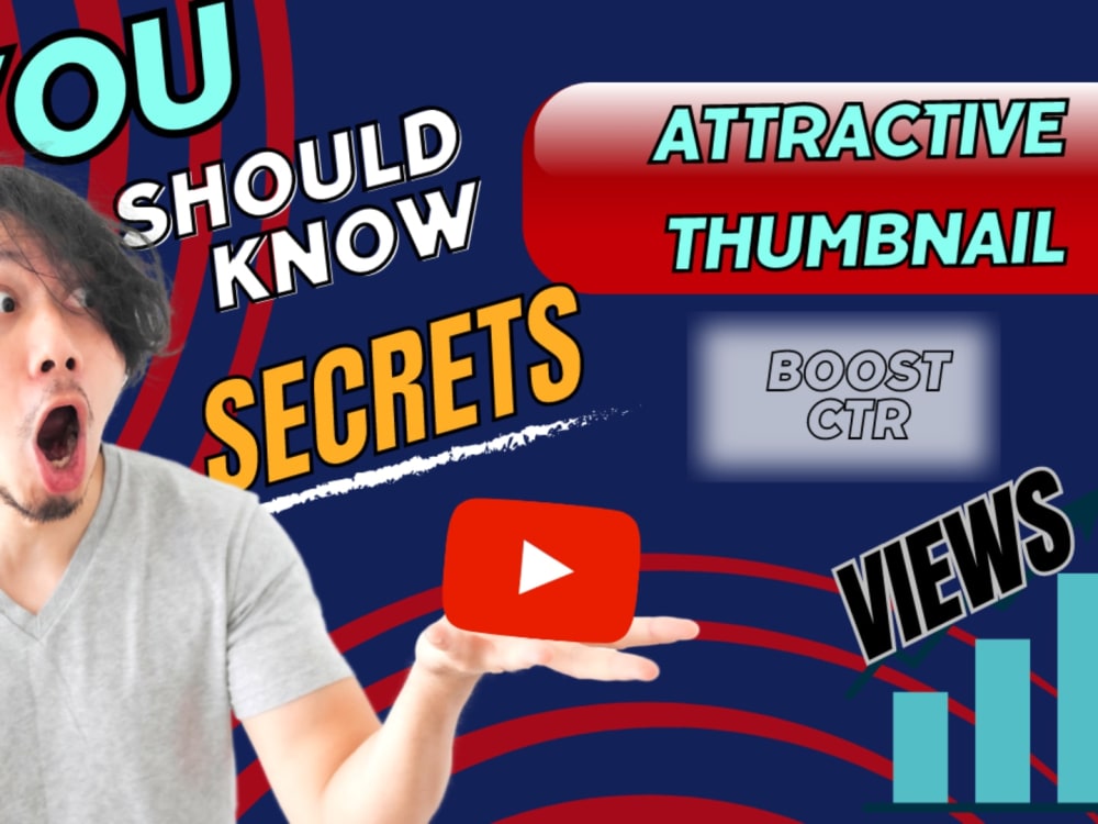 Amazing clickbait thumbnail for youtube vedio | Upwork