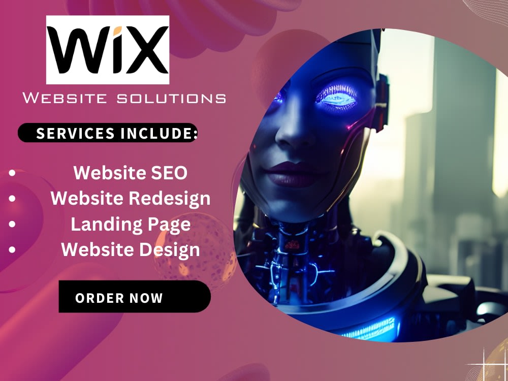 Wix website wix website design wix website redesign | Upwork
