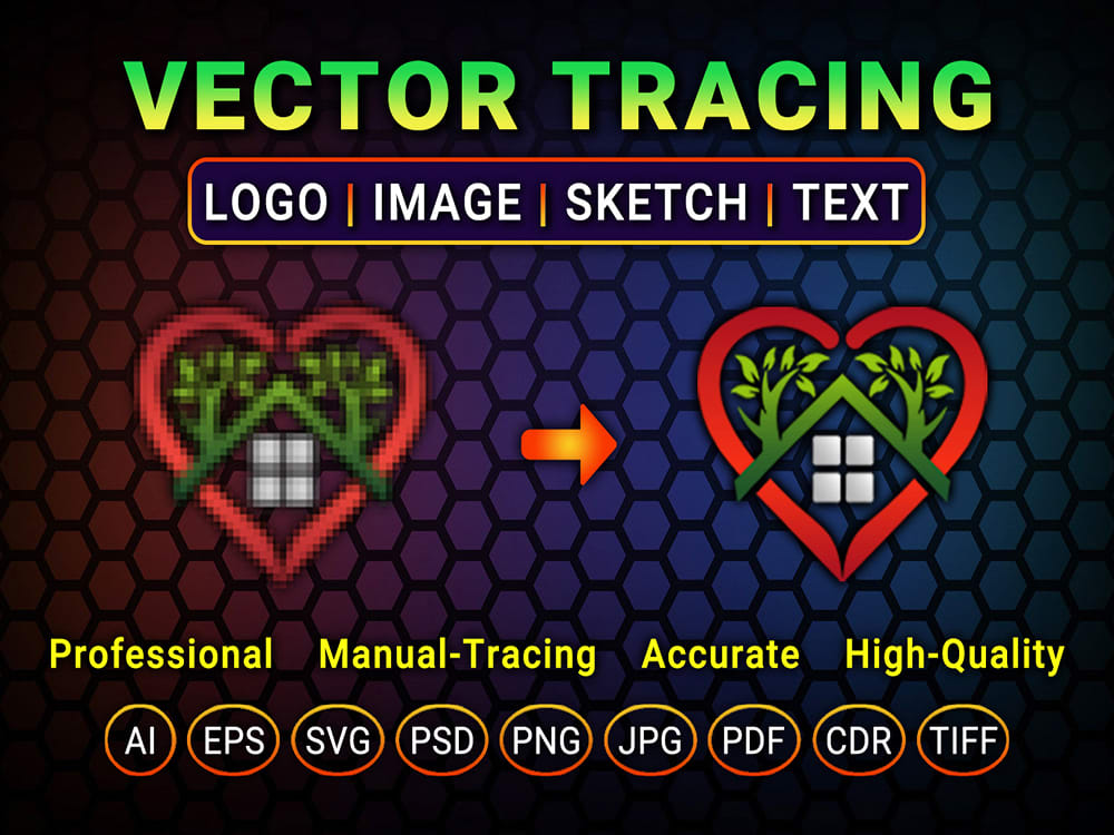Vector tracing, vectorize logo, and convert image to vector | Upwork