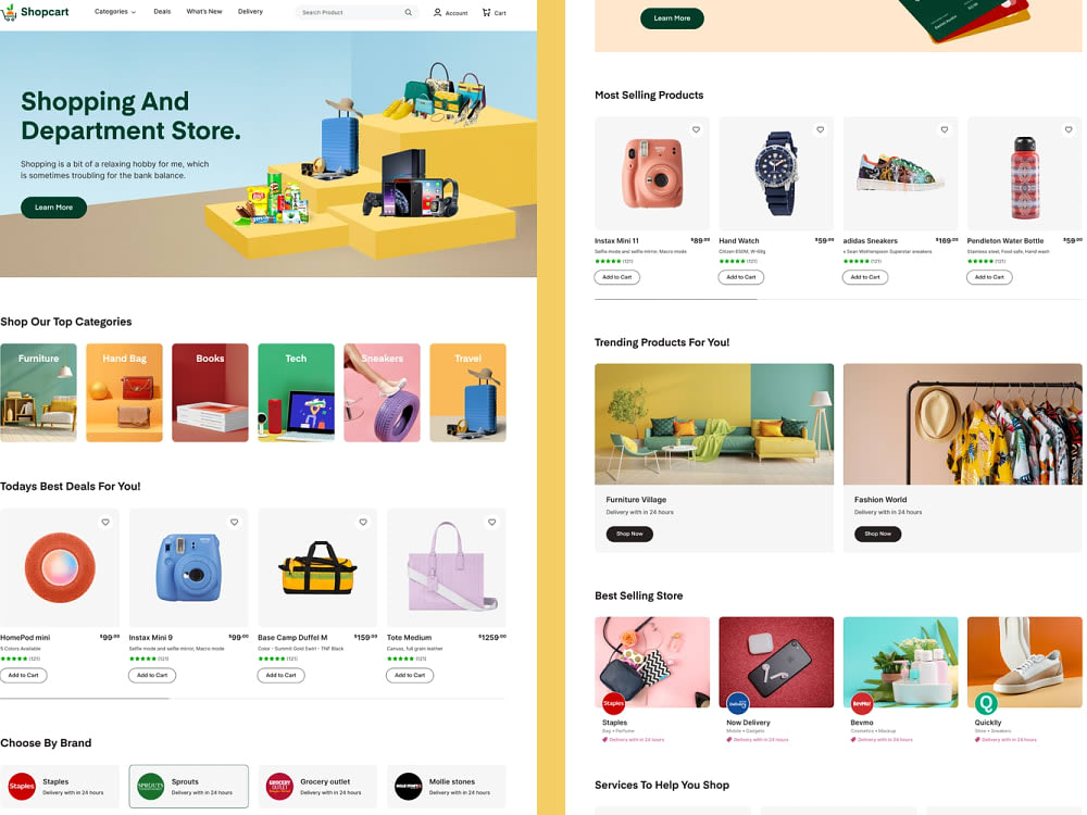 A modern e-commerce website | Upwork A modern e-commerce website | Upwork