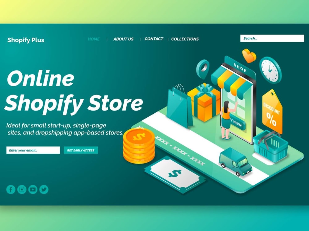 Shopify Store Designer, Shopify Developer, Shopify Website, Shopify ...