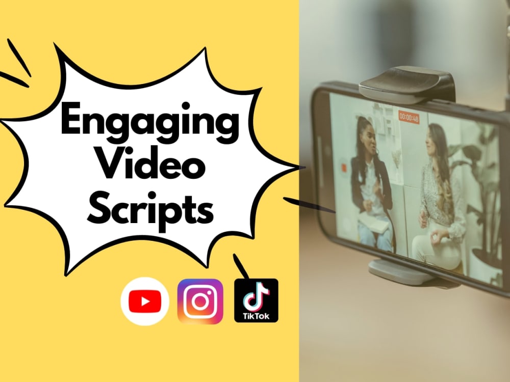 Engaging Youtube / Tiktok / Instagram Video Script | Upwork