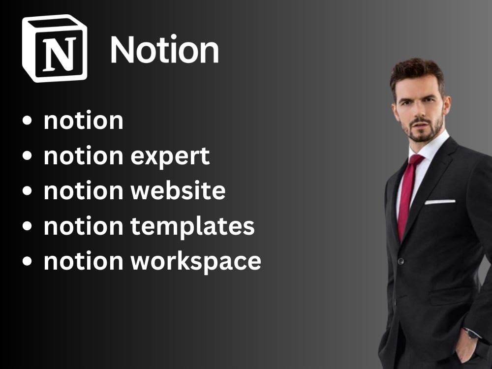 Notion template, notion workspace and project management | Upwork