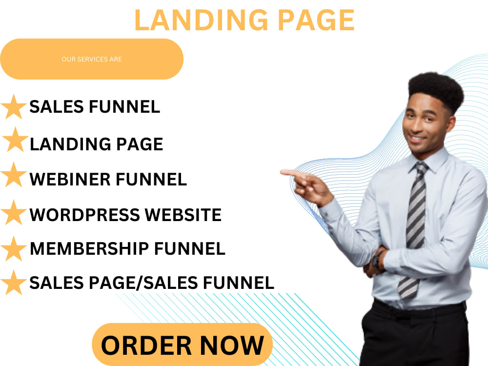 A responsive and awesome landing page design | Upwork