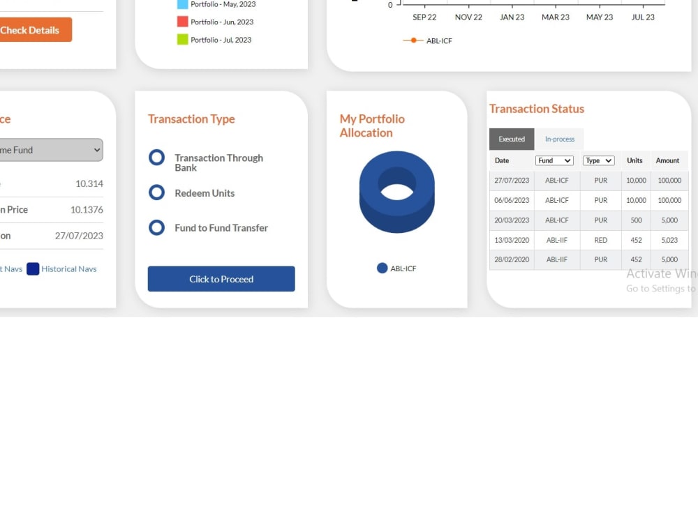 A web portal with an interactive Dashboard | Upwork