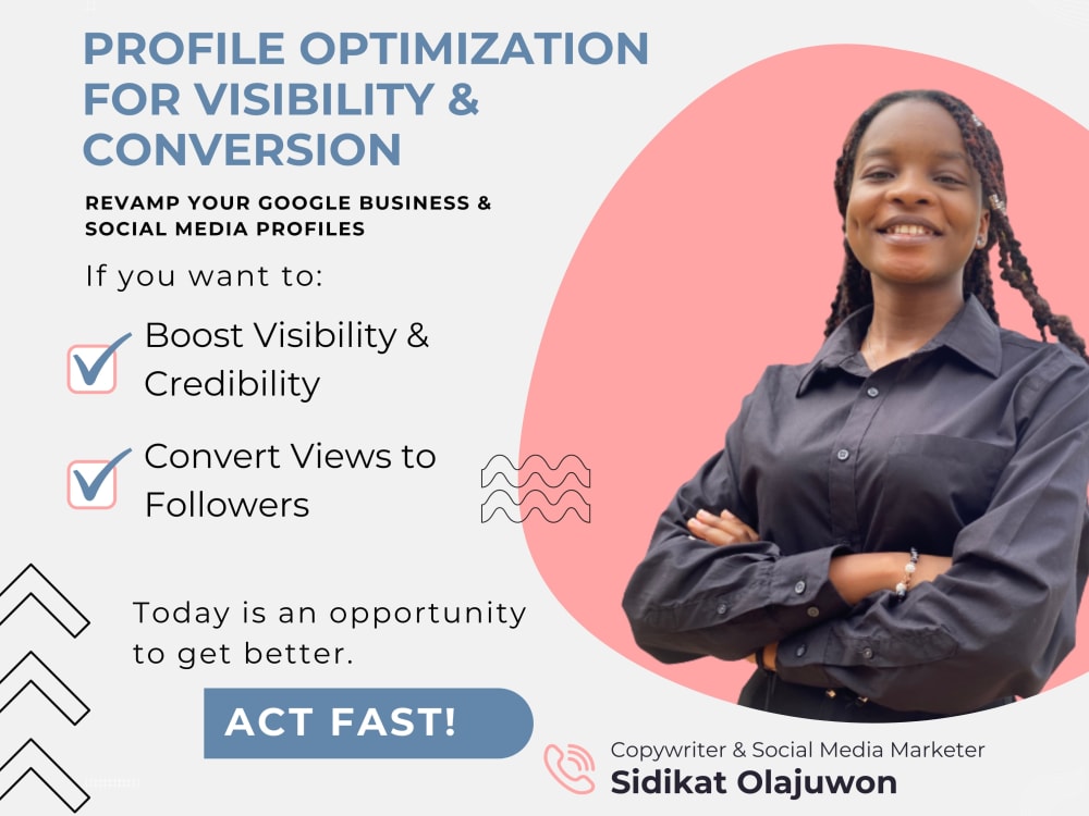 Social Media Profile Optimization for Stellar Online Presence | Upwork