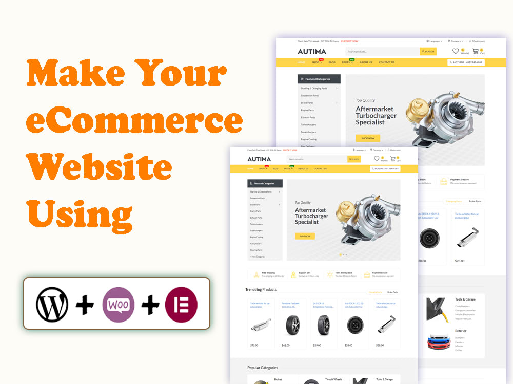 A Functional Wordpress Ecommerce Website Using Woocommerce Upwork