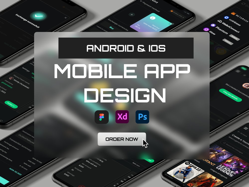 A stunning mobile UI UX design | mobile app UI design | Upwork