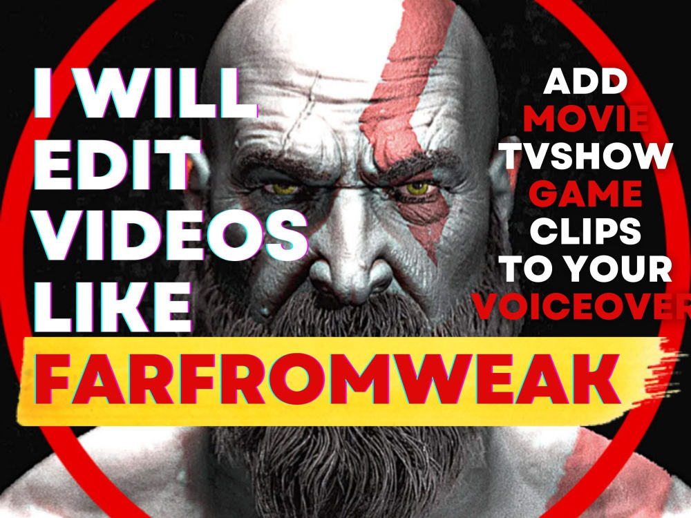 Edit videos like farfromweak | Upwork