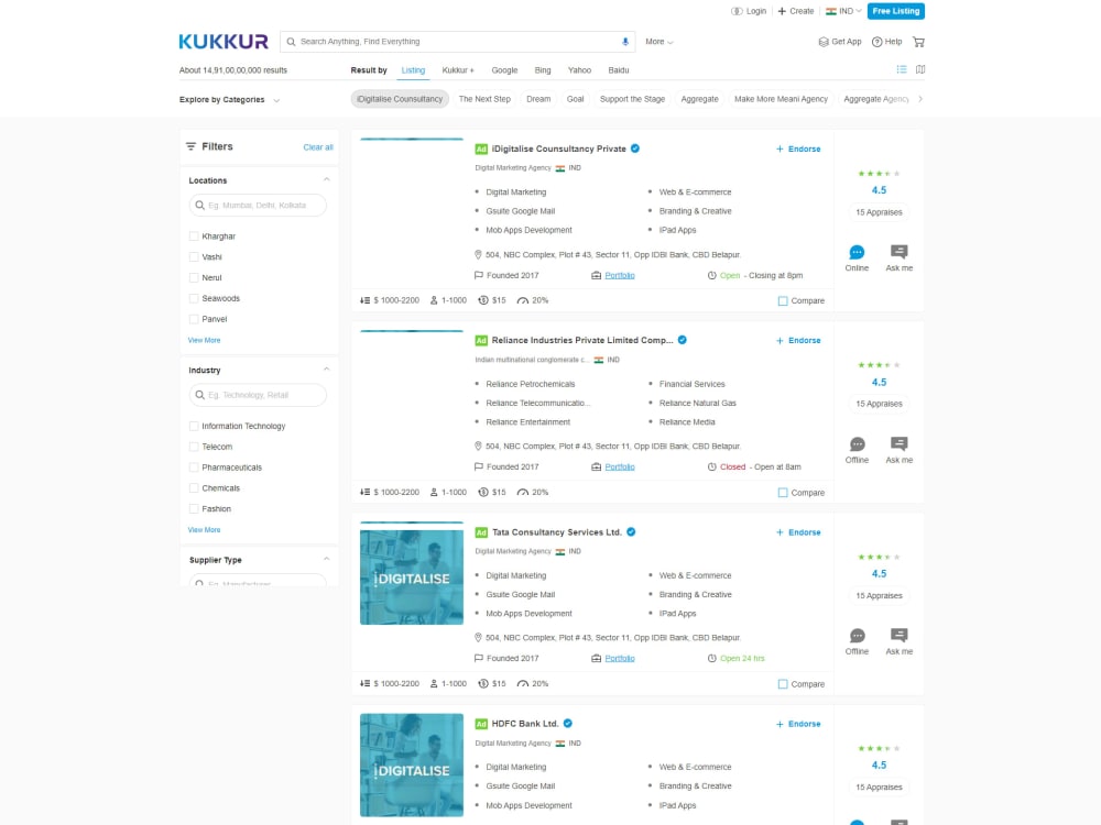 Reasponsive Html | React.js | Next.js Website | Upwork