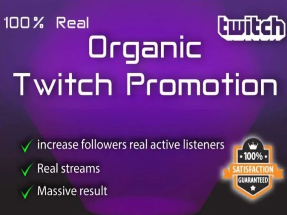 Twitch channel promotion twitch live views promotion to reach affiliate ...